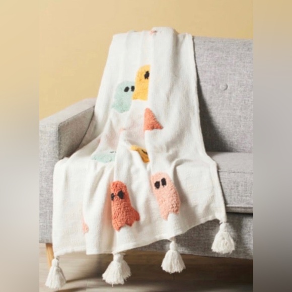 Rachel Zoe | Bedding | Vhtf 223 Cute Colorful Pink Ghost Rachel Zoe ...